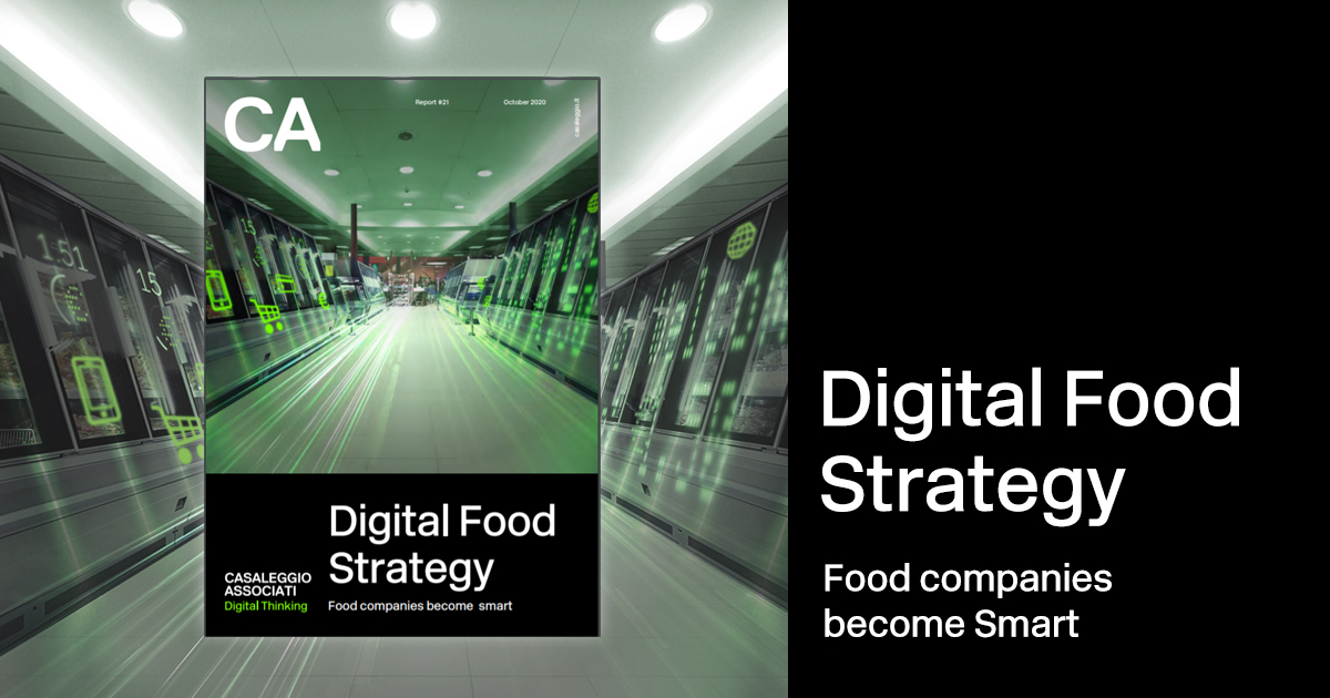 Digital Food Strategy - Download Report - Casaleggio Associati